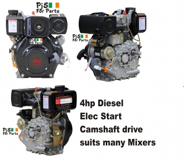 Diesel Cement mixer engine - Pjs for parts